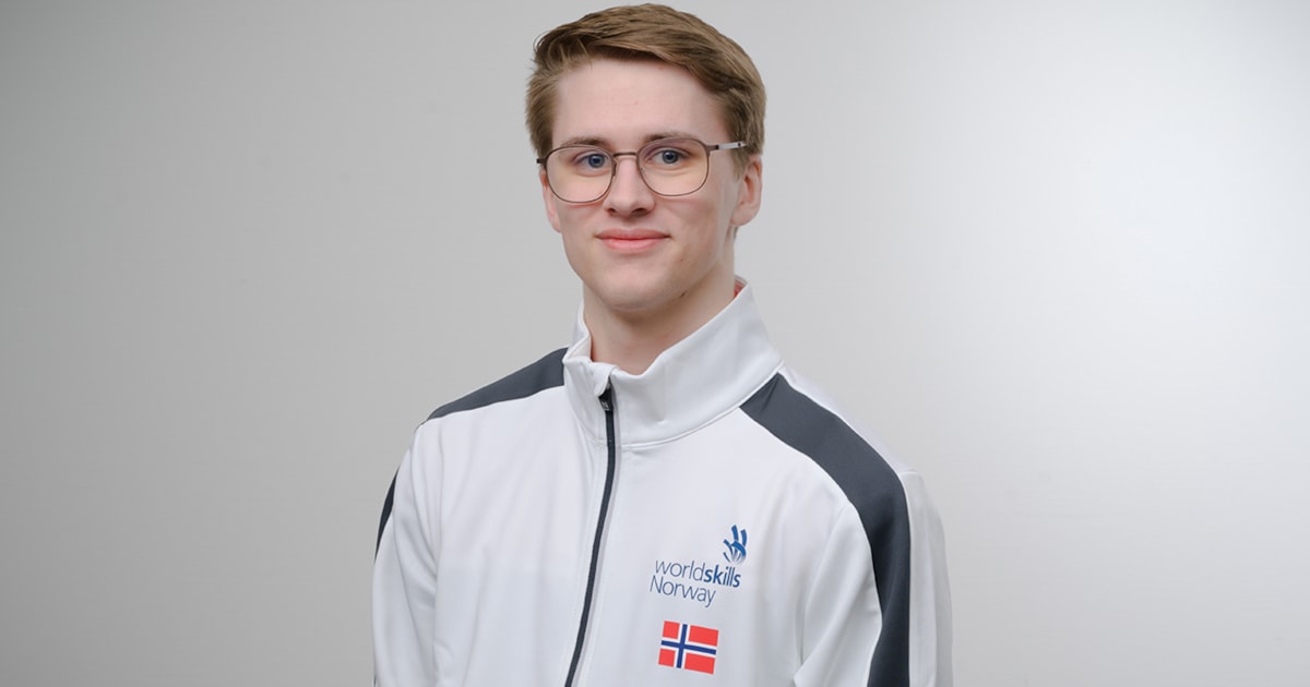 Teodor Hella skal til Yrkes-EM 2025 i Herning, Danmark