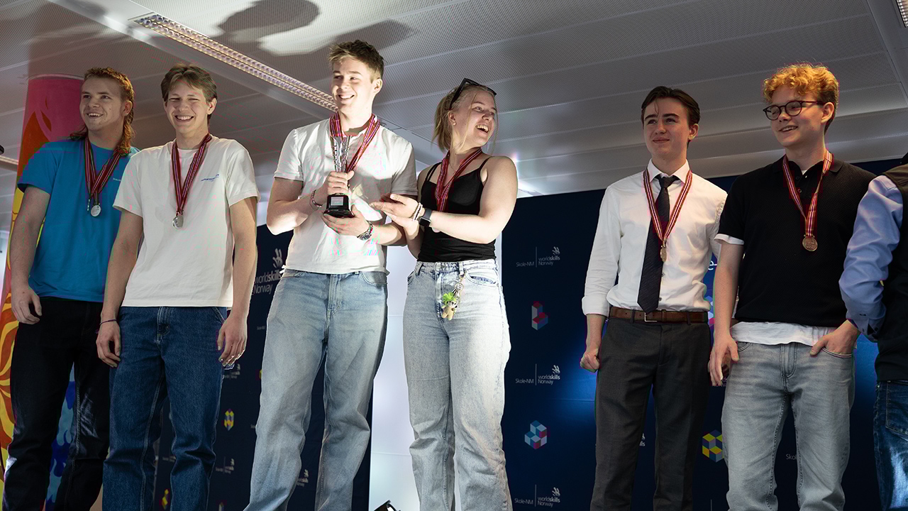 Ingvild og Noah fra Tangen vgs vant Skole-NM 2025 i ...